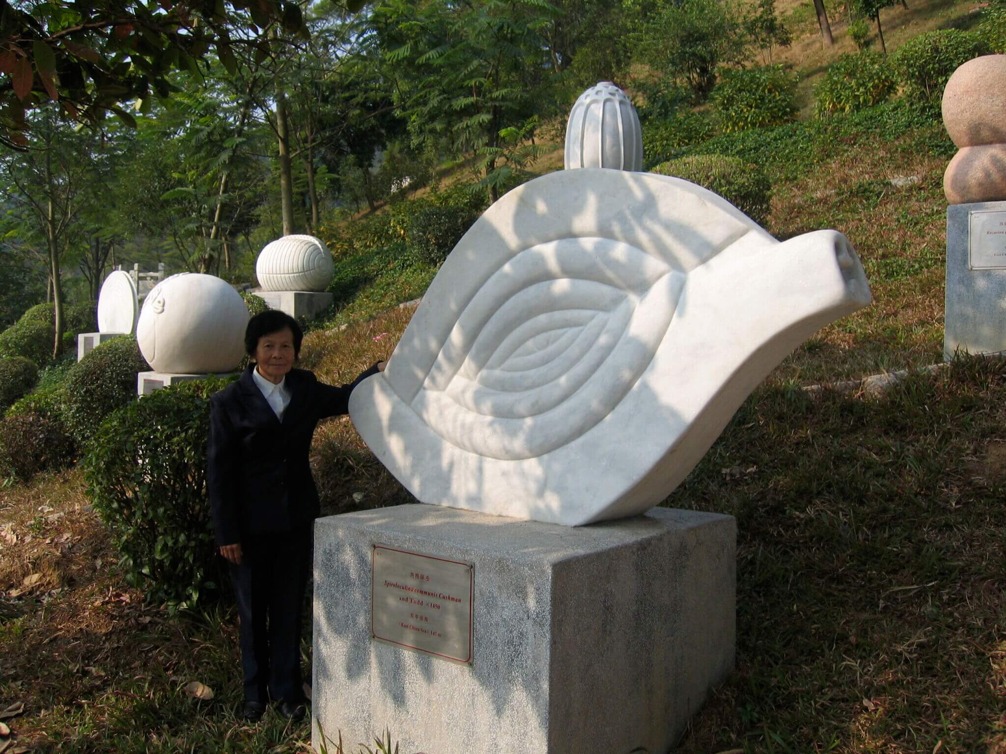 World's First Foraminiferal Sculpture Park - Cushman Foundation (Allen ...
